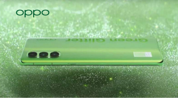 OPPO révèle son édition limitée Pantone : OPPO Reno4 Pro Green Glitter ...