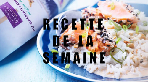 Saumon pané aux graines de sésame, sauce satay - Homactu